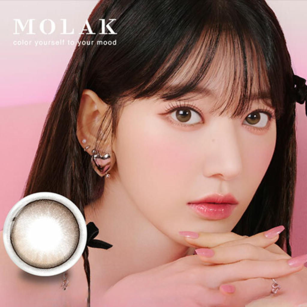 MOLAK 1Month Color Contact Lenses-Dollish Brown 2pcs – LAMOUR BEAUTY & LIFE